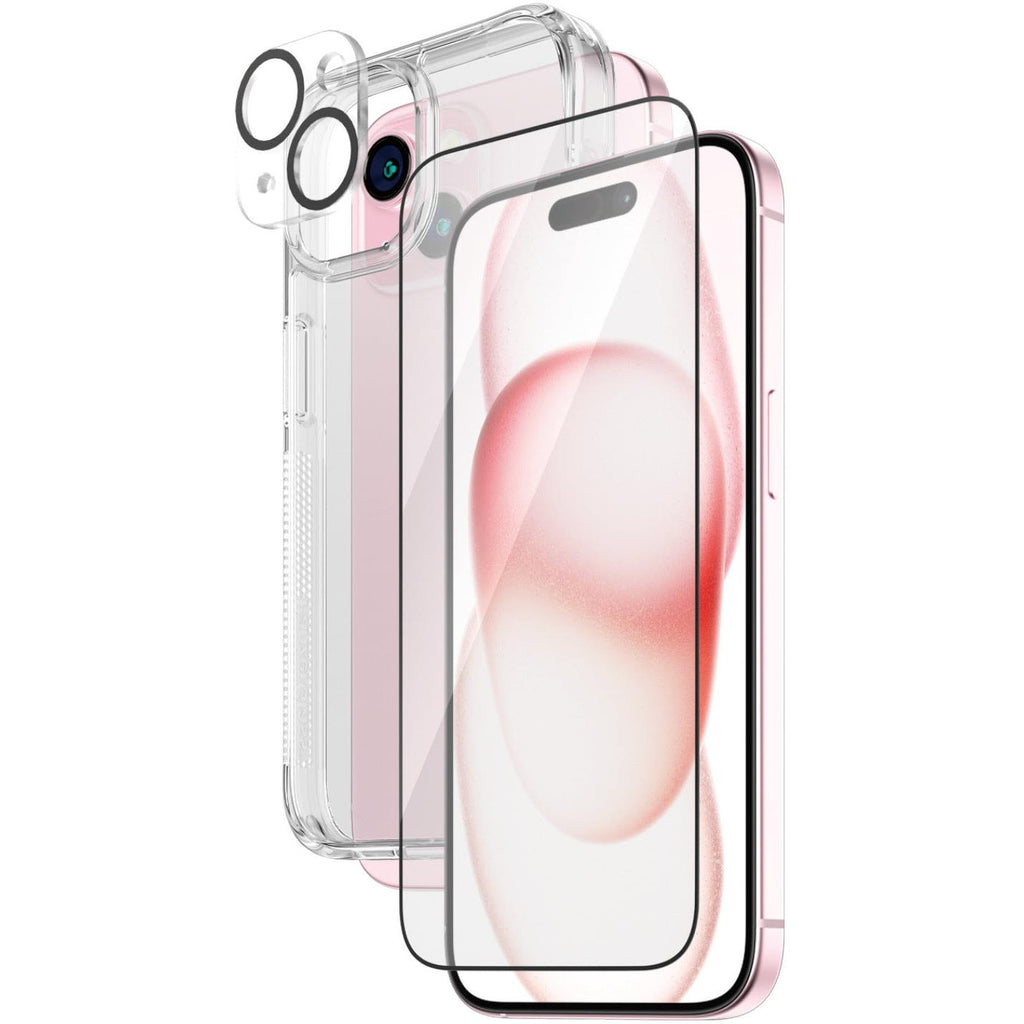 PanzerGlass 3-in-1 Protection Bundle for iPhone 15/14/13 - JB Hi-Fi NZ
