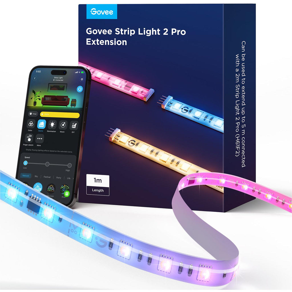 Govee Strip Light 2 Pro Extension (1m) - JB Hi-Fi NZ