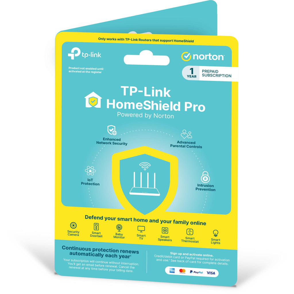 TP-Link HomeShield Pro Powered by Norton (1 Year, 1 Device, 1 User) - JB Hi-Fi NZ