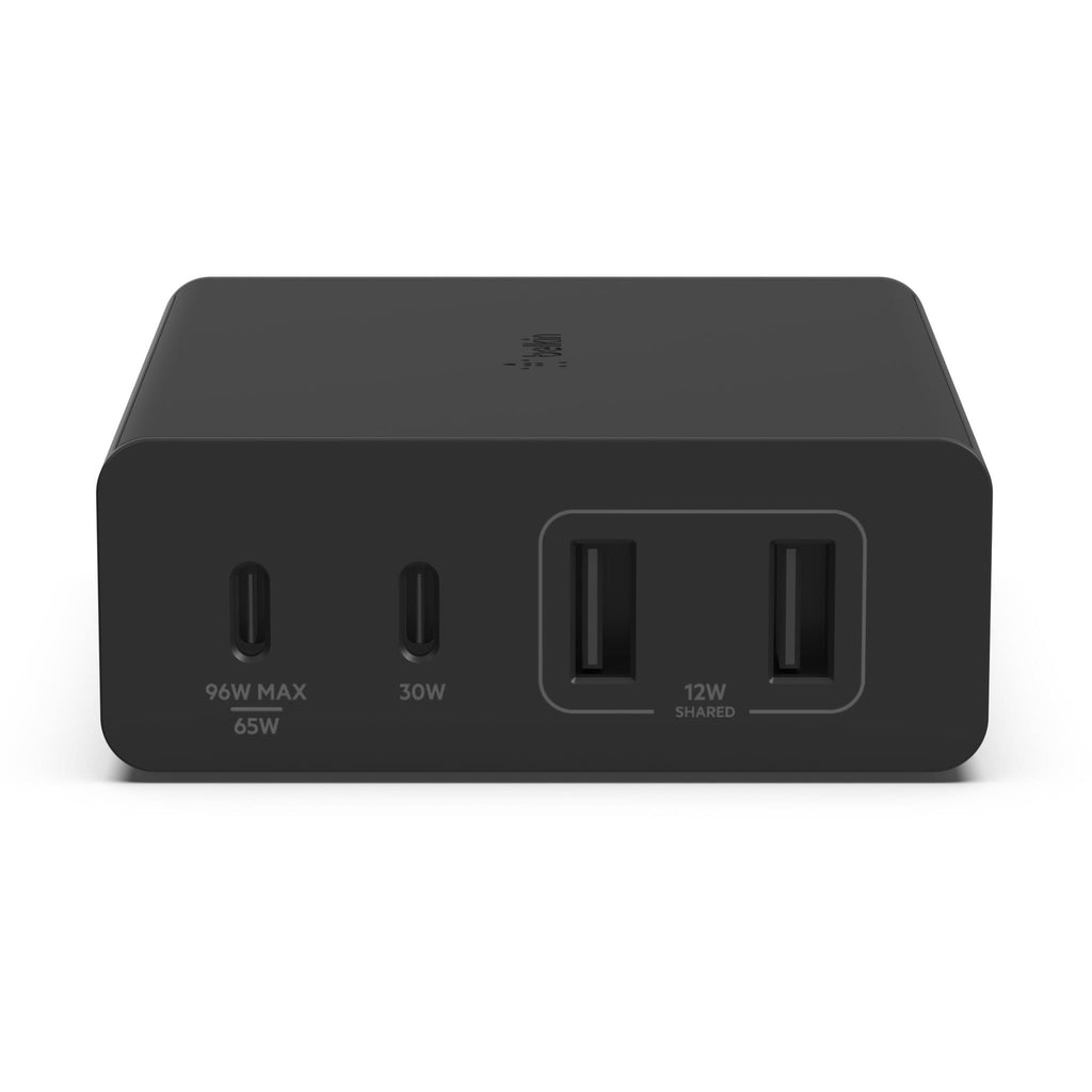 Belkin BoostCharge Pro 4-Port 108w GaN Charger (Black) - JB Hi-Fi NZ
