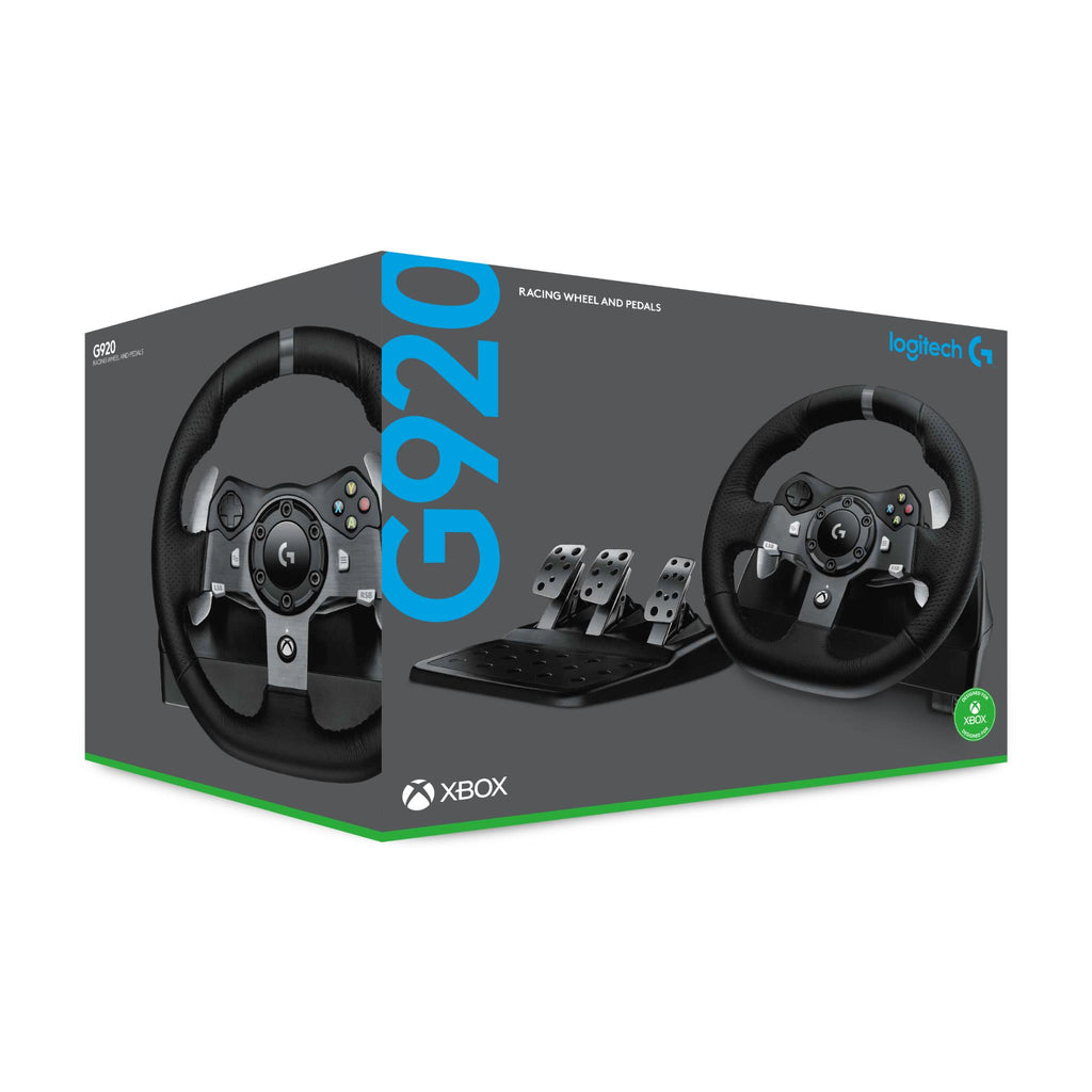 Logitech G920 Driving Force Racing Wheel for Xbox & PC - JB Hi-Fi NZ