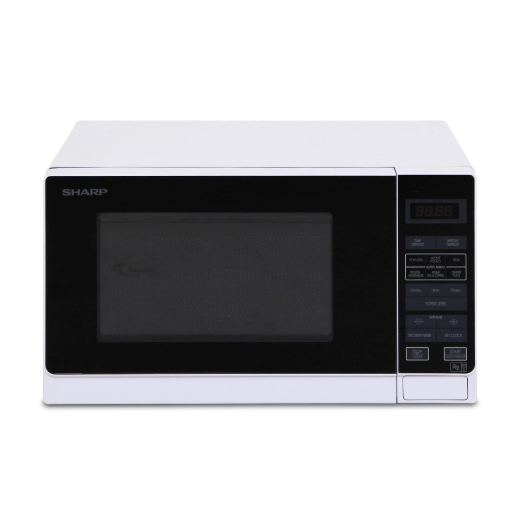 Sharp 20L 750W Compact Microwave (White) - JB Hi-Fi NZ