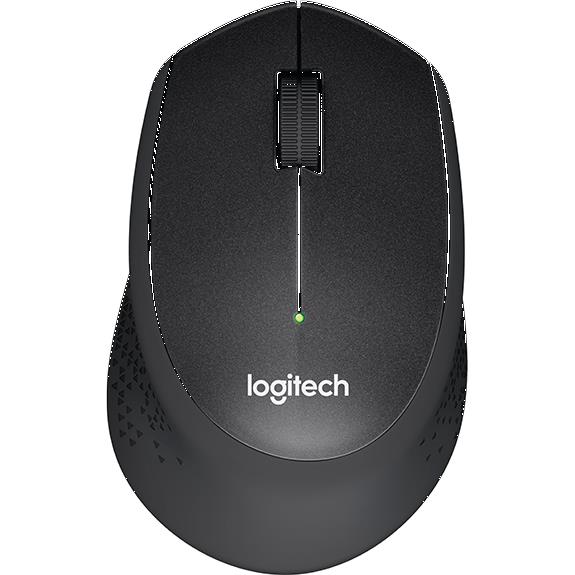 Logitech M331 Silent Plus Mouse (Black) - JB Hi-Fi NZ