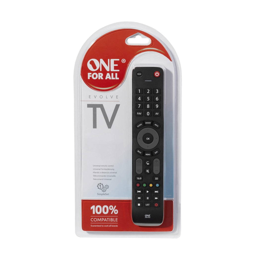 One For All Evolve TV Universal TV Remote - JB Hi-Fi NZ