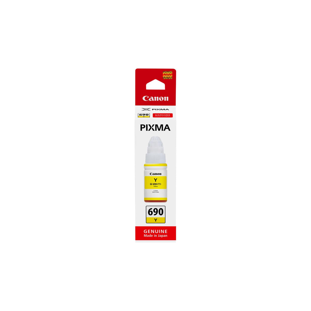 Canon GI-690 Pixma Endurance Ink Bottle (Yellow) - JB Hi-Fi NZ