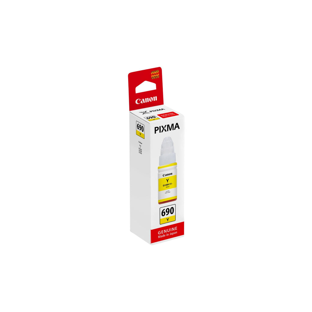 Canon GI-690 Pixma Endurance Ink Bottle (Yellow) - JB Hi-Fi NZ