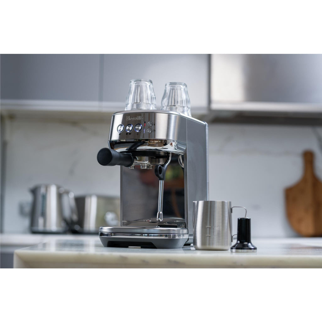 Breville Bambino Plus Espresso Coffee Machine (Sea Salt) - JB Hi-Fi NZ