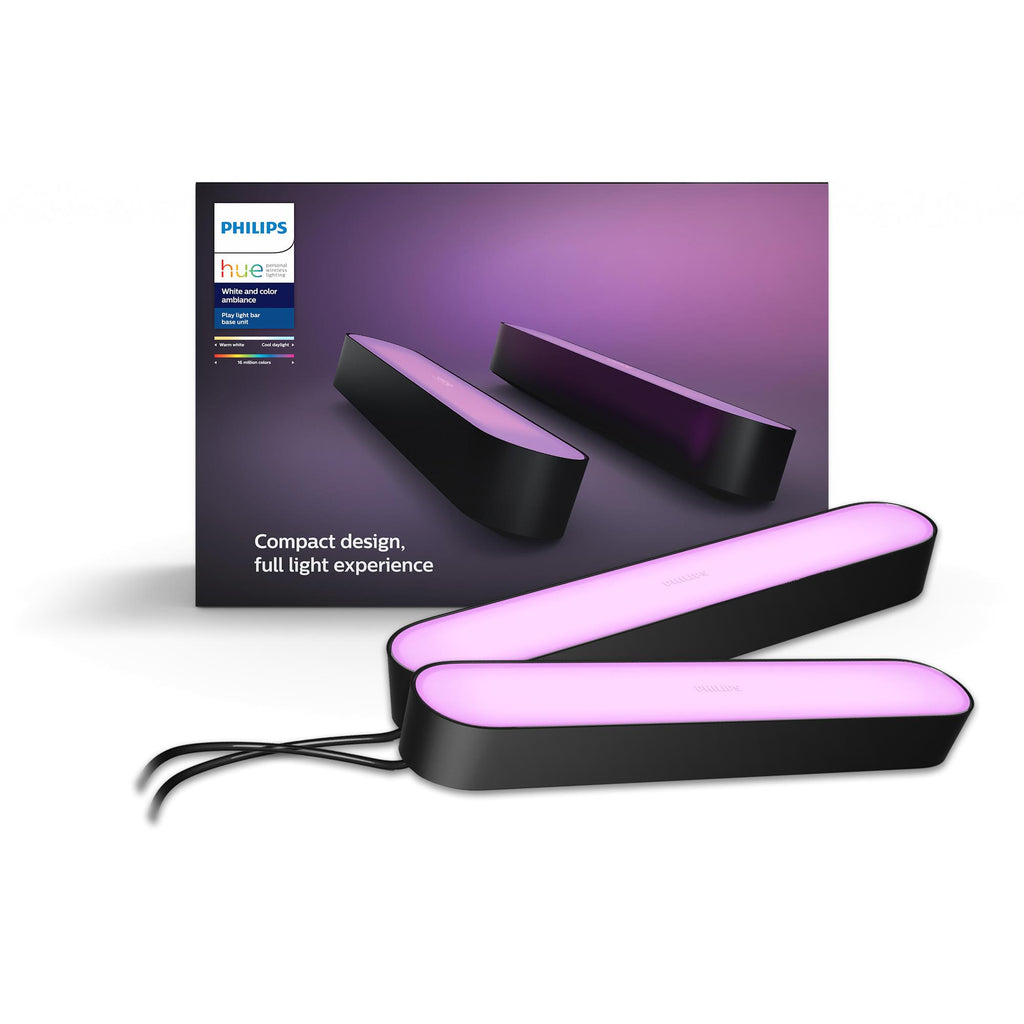Philips Hue Play Light Bar Double Pack (Black) - JB Hi-Fi NZ