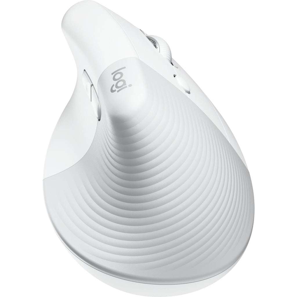 Logitech Lift Vertical Ergonomic Mouse for Mac (Pale Grey) - JB Hi-Fi NZ
