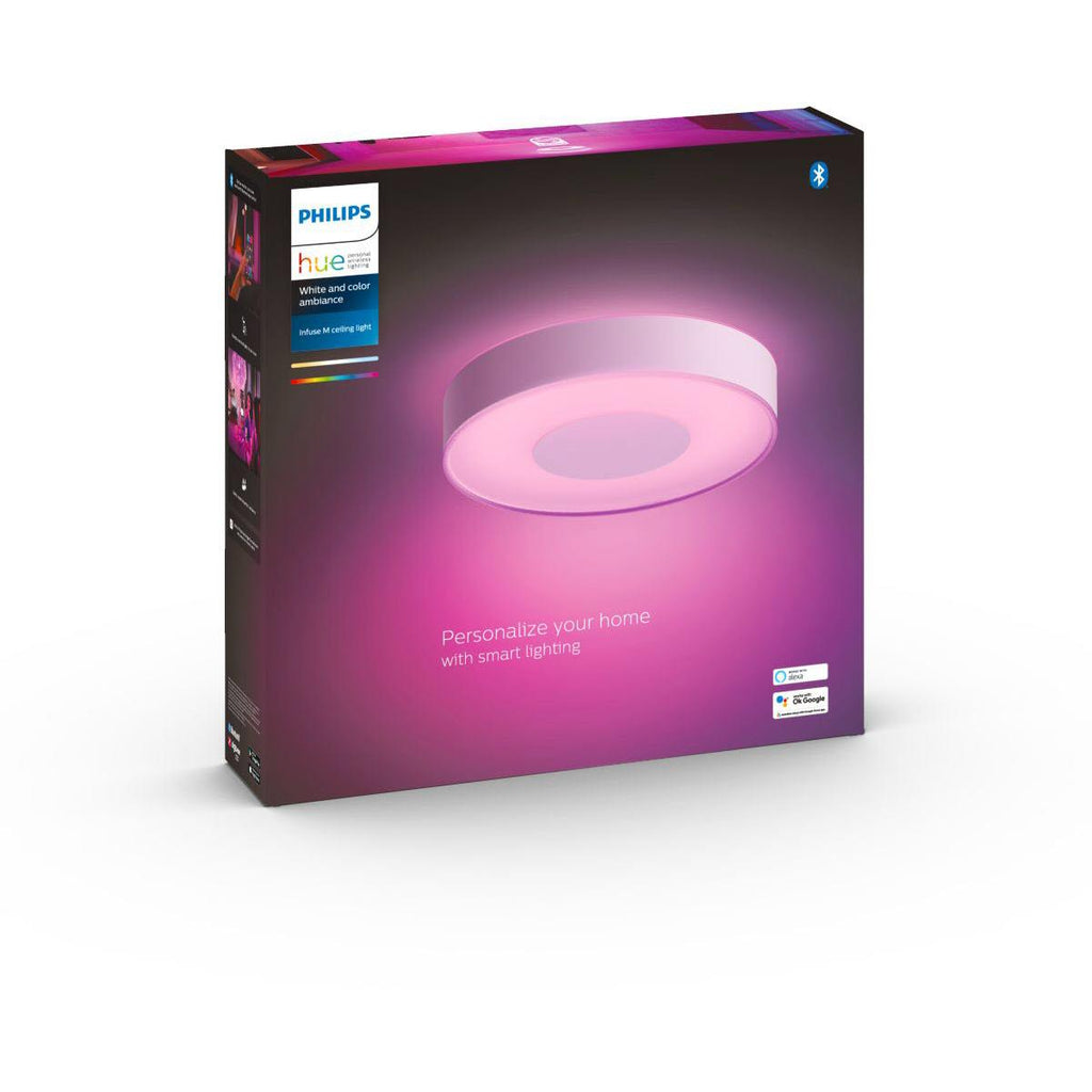 Philips Hue White & Colour Ambient Ceiling Light (White) [Medium] - JB ...