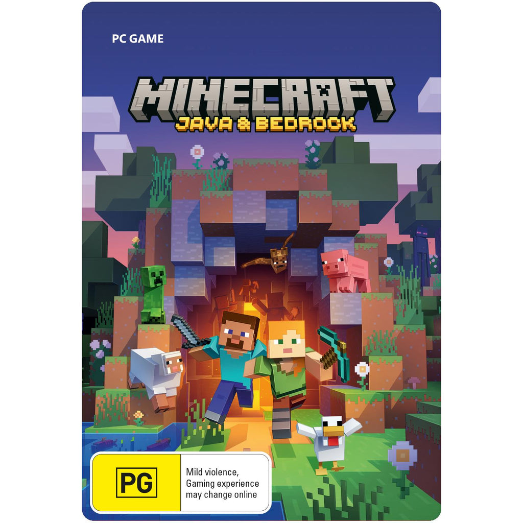 Minecraft: Java & Bedrock Edition [Digital Download] - JB Hi-Fi NZ