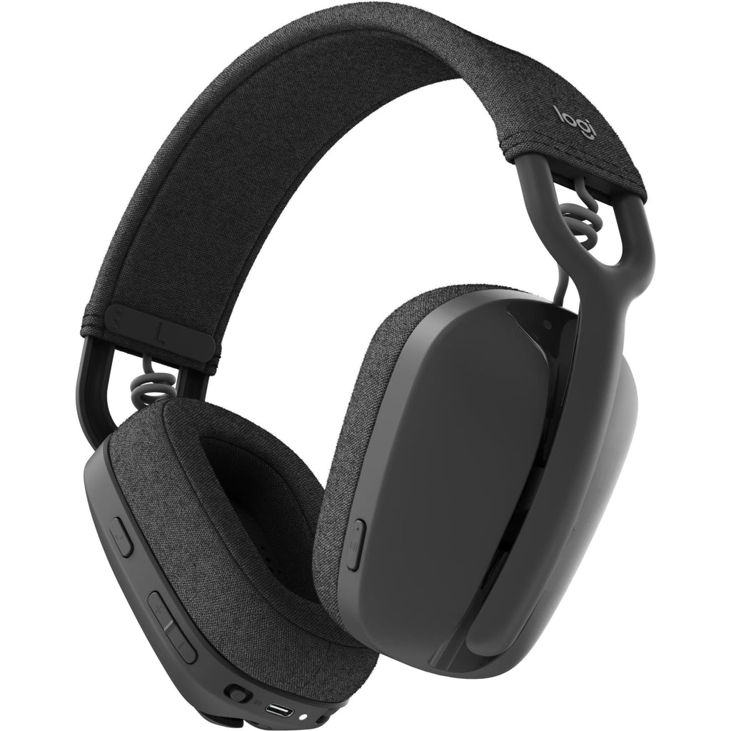 Logitech Zone Vibe 100 Bluetooth Headset (Graphite) - JB Hi-Fi NZ