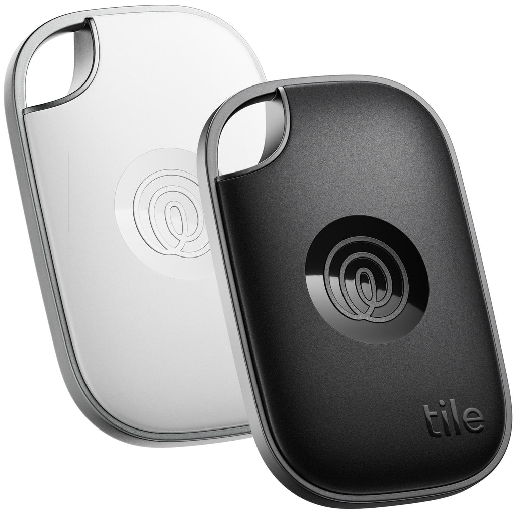 Tile Pro Bluetooth Tracker 2 Pack (Black/White) [2024] - JB Hi-Fi NZ