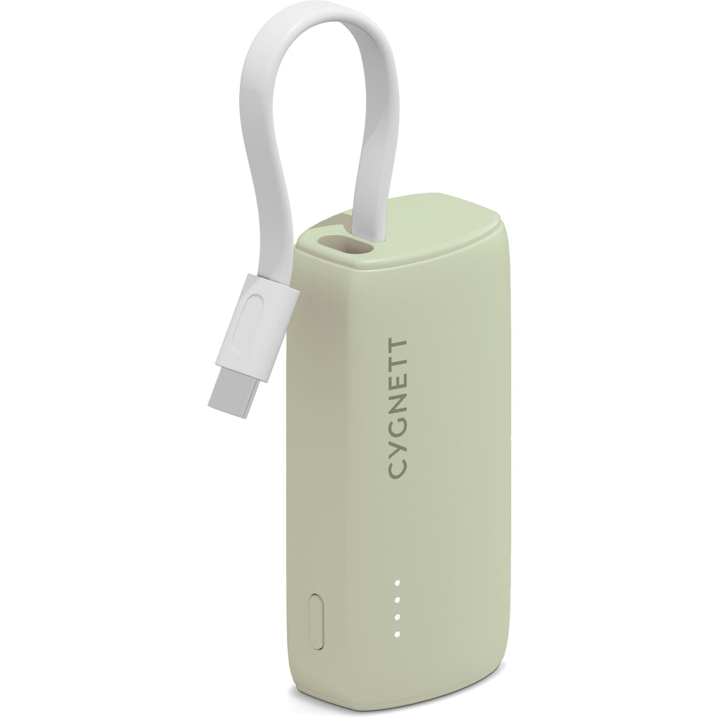 Cygnett Charge Connect Power Bank with Integrated USB-C Cable [5K ...