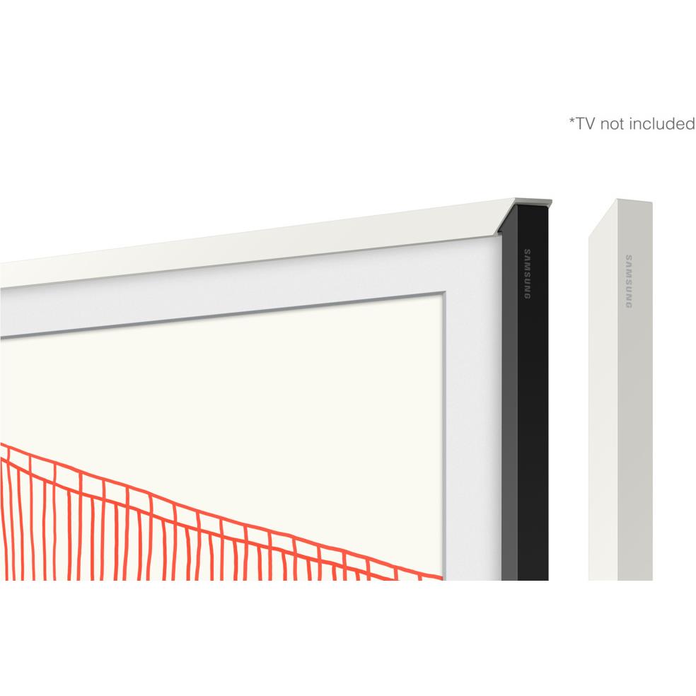 Samsung Basic Bezel Frame for 55" The Frame TVs (White) [2021] - JB Hi ...