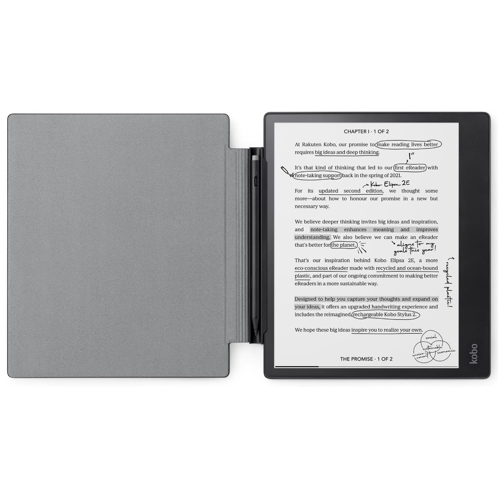 Kobo Elipsa 2E Sleepcover (Black) - JB Hi-Fi NZ