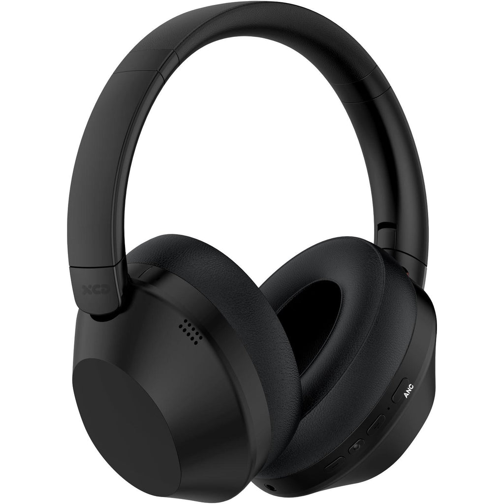 XCD Noise Cancelling Bluetooth Over-Ear Headphones (Black) - JB Hi-Fi NZ