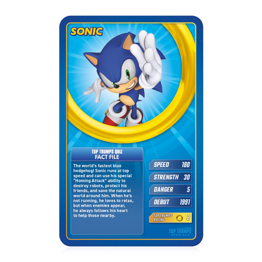 Top Trumps - Sonic The Hedgehog - JB Hi-Fi NZ