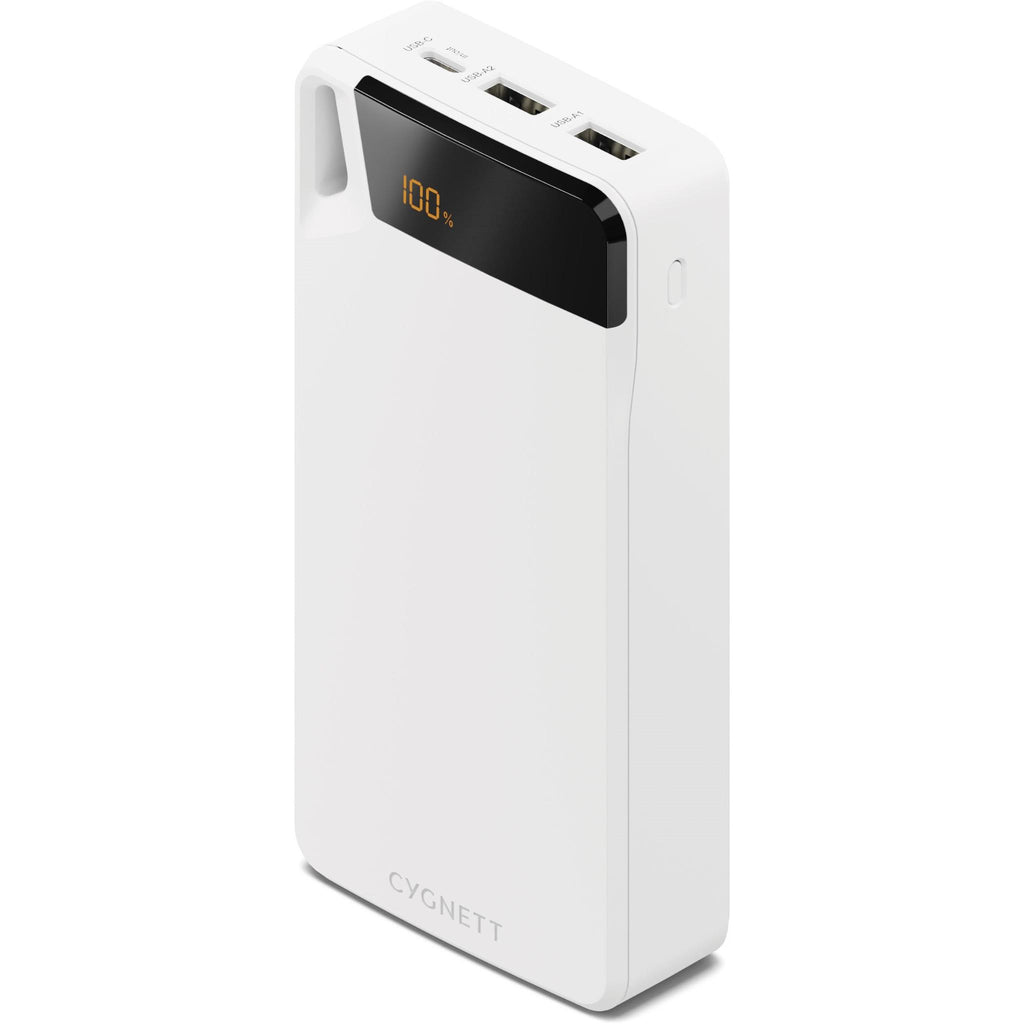 Cygnett Boost V4 Power Bank [20K] (White) - JB Hi-Fi NZ