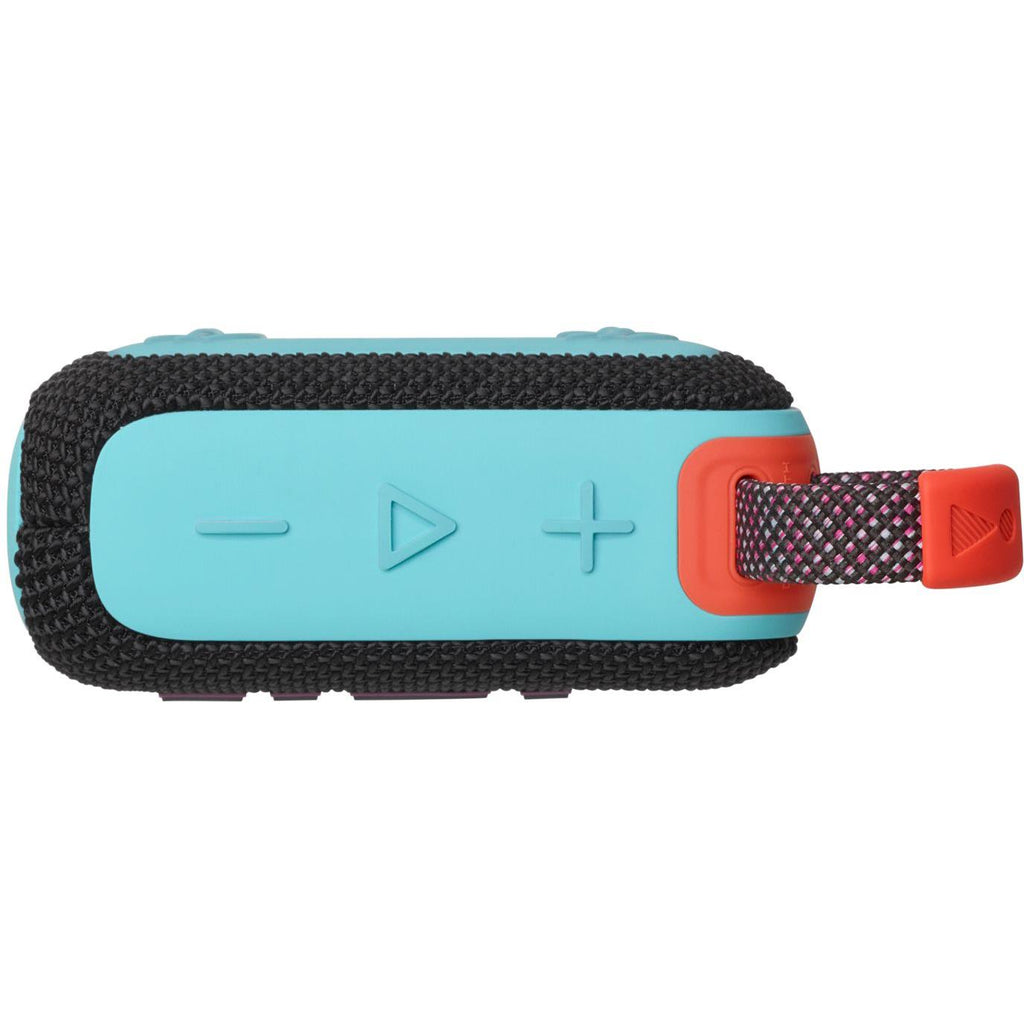 JBL Go 4 Mini Ultra-portable Bluetooth Speaker (Black/Blue) - JB Hi-Fi NZ