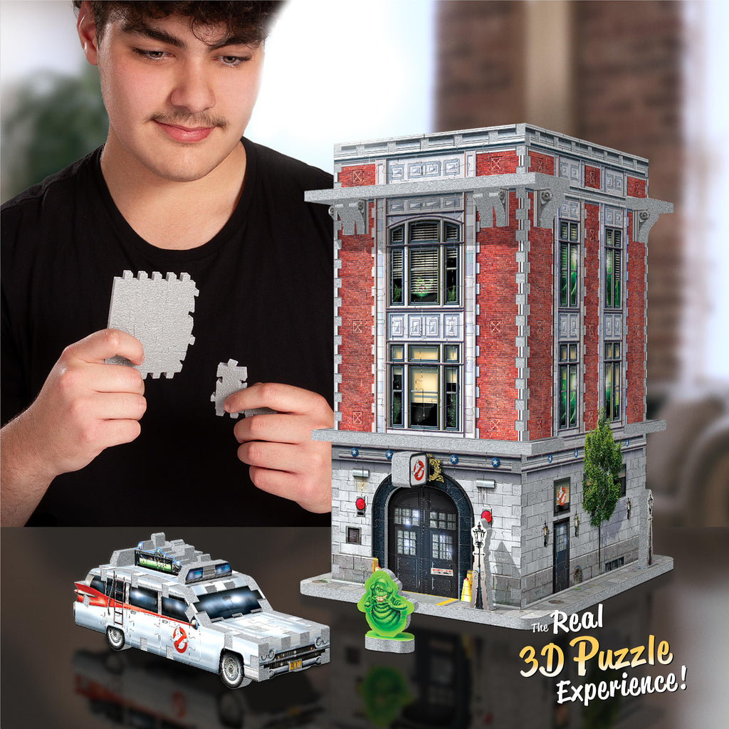 Wrebbit3D 3D Jigsaw Puzzle (Ghostbusters Firehouse HQ) - JB Hi-Fi NZ