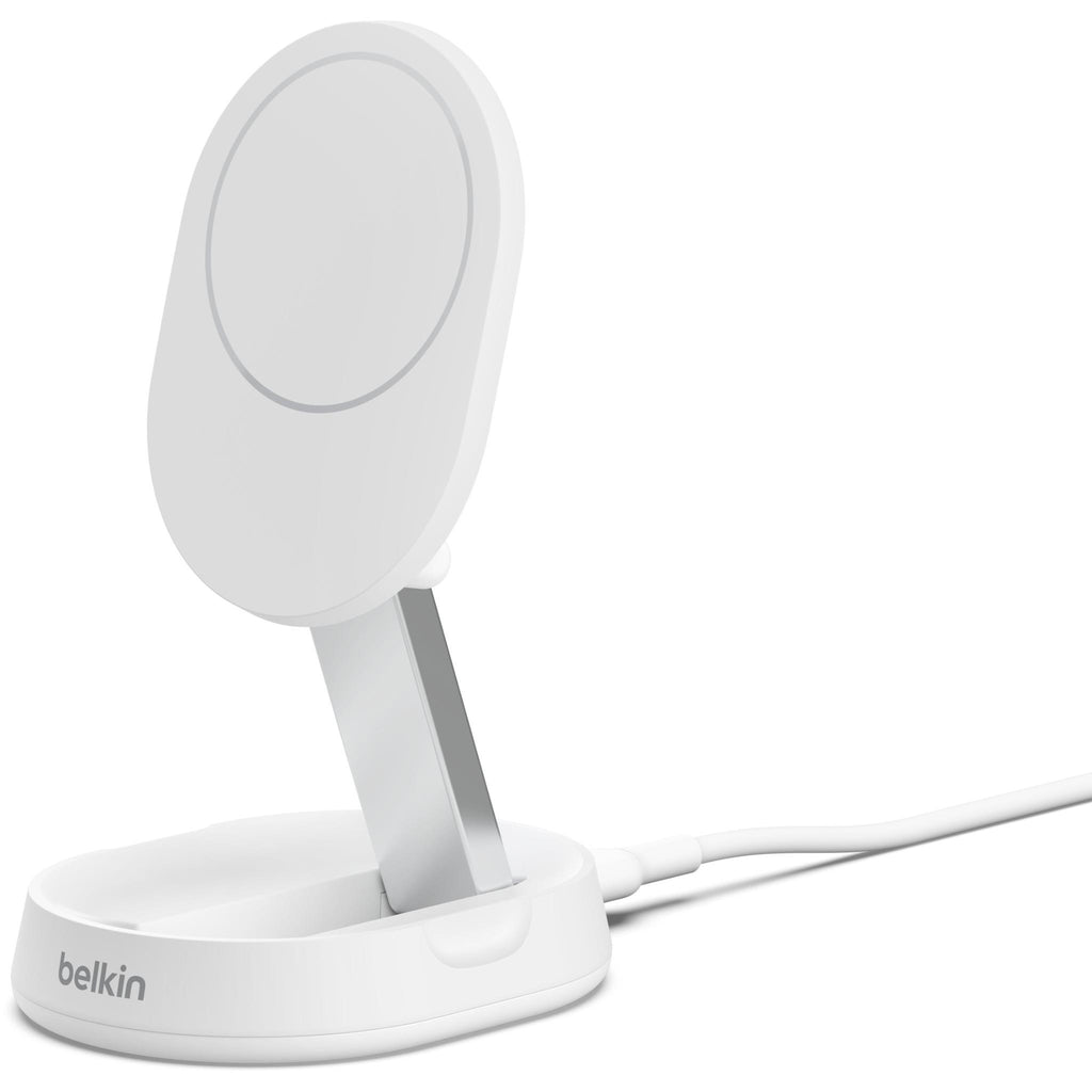 Belkin BoostCharge Pro Convertible Magnetic Qi2 Charging Stand (White ...