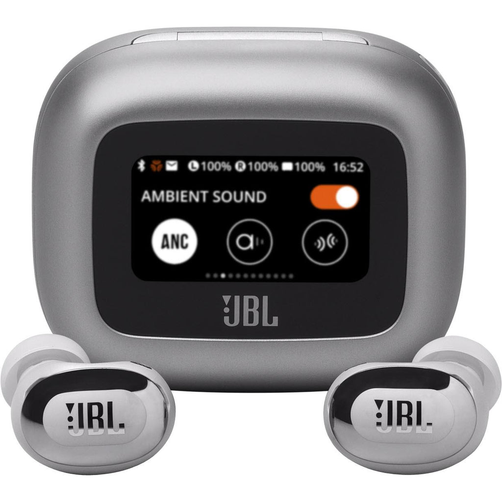 JBL Live Buds 3 TWS Noise Cancelling In-Ear Headphones (Silver) - JB Hi ...