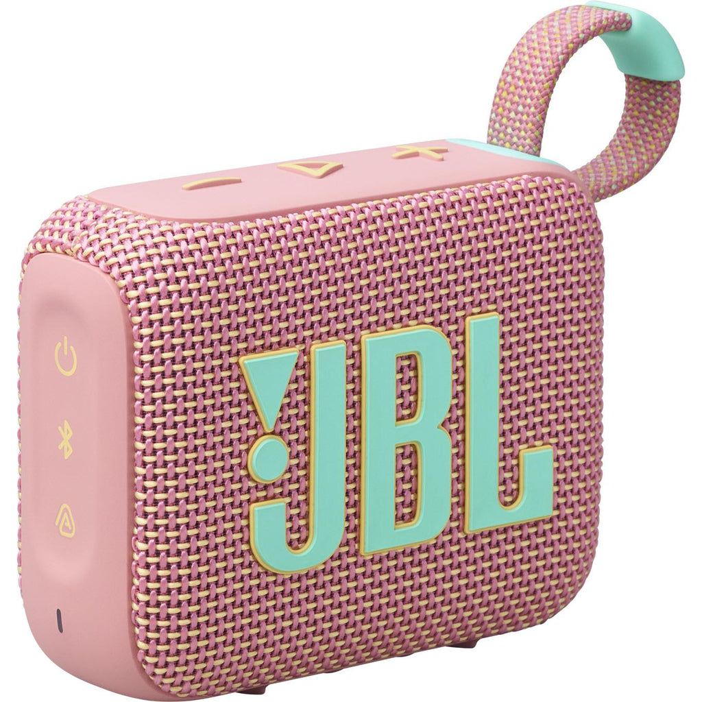 JBL Go 4 Mini Ultra-portable Bluetooth Speaker (Pink) - JB Hi-Fi NZ