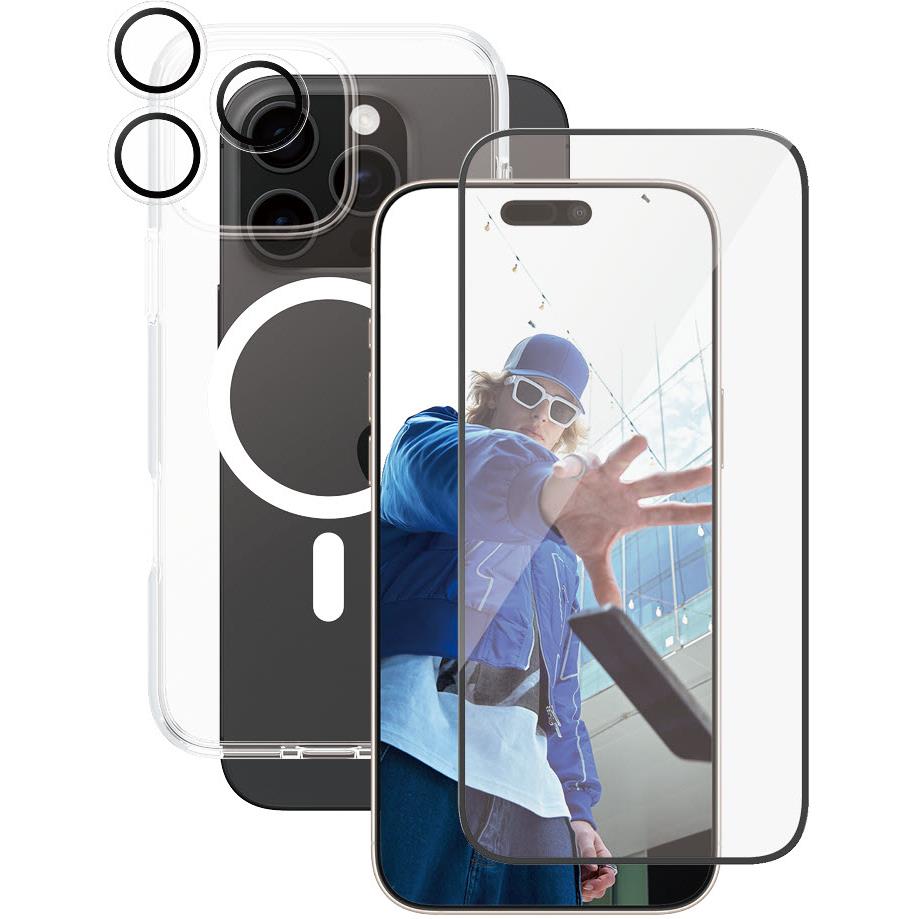 CARE by PanzerGlass 3-in-1 Case, Screen and Lens Protector for iPhone ...