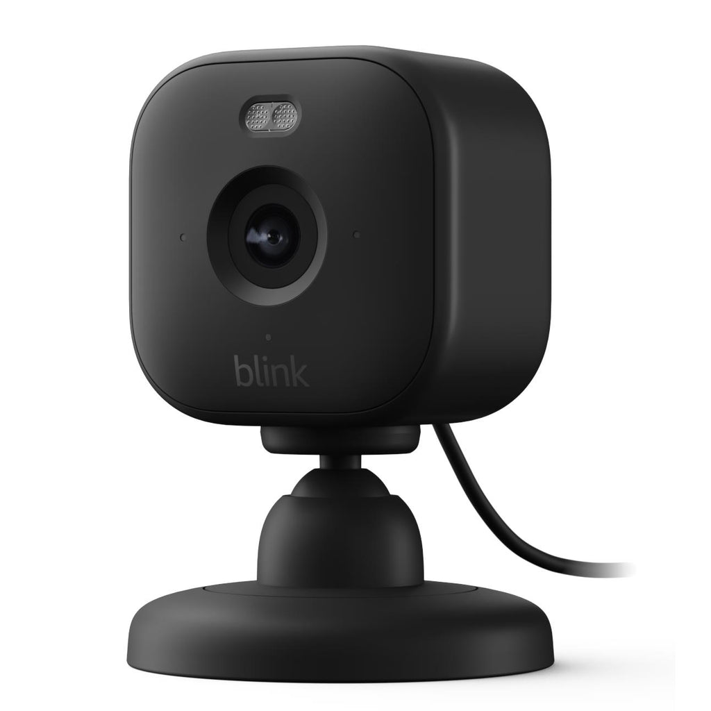 Blink Mini 2 Wired Smart Security Camera (Black) - JB Hi-Fi NZ