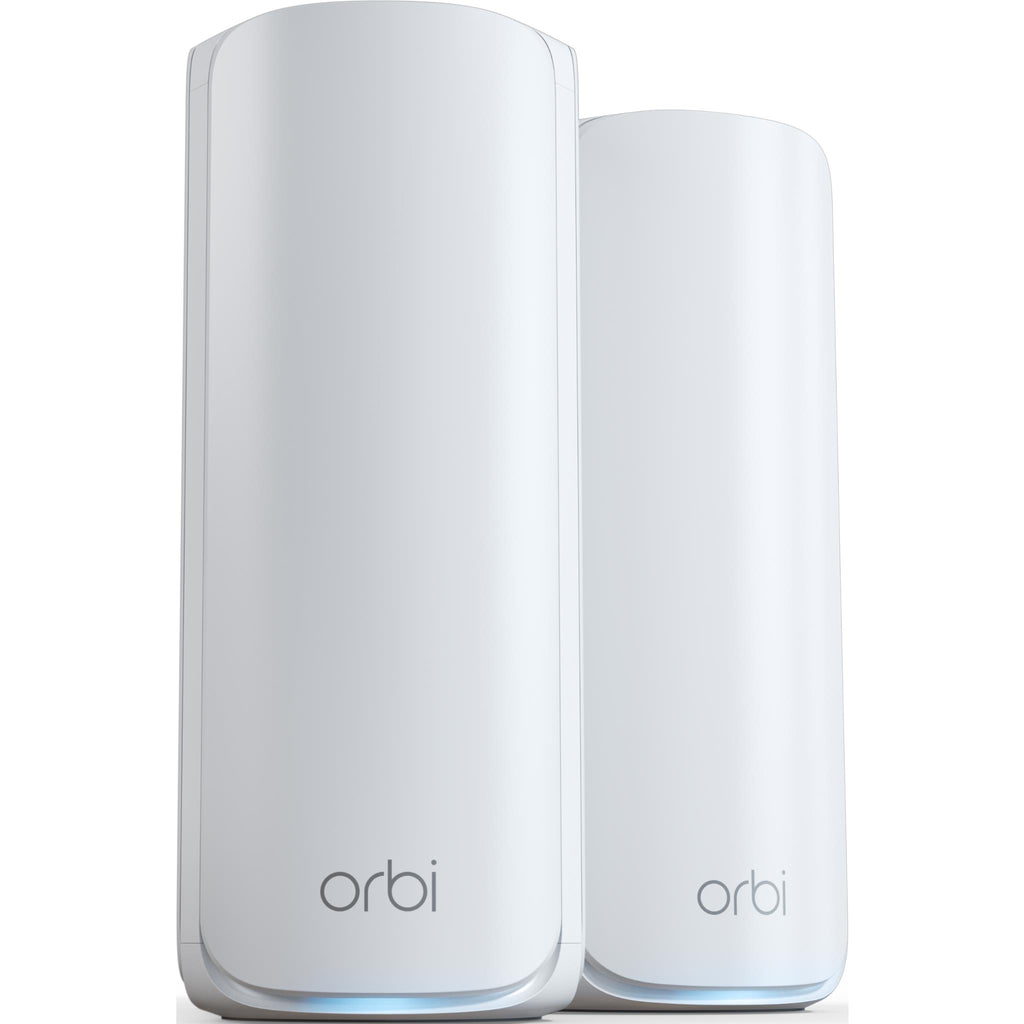 NETGEAR Orbi RBE772 BE11000 Tri-band Mesh WiFi 7 Router (2 Pack) - JB ...