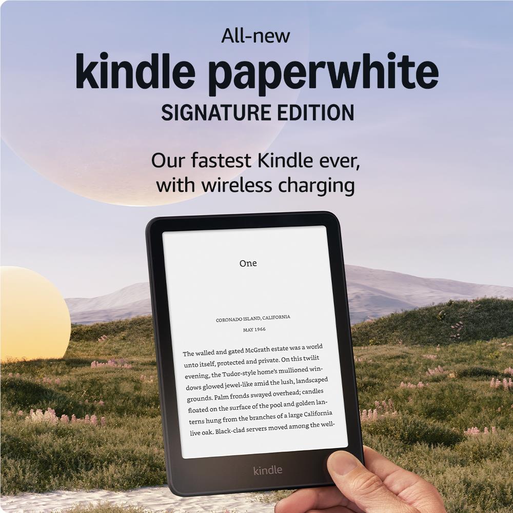 Kindle Paperwhite 12th Gen 7” Signature Edition 32GB - JB Hi-Fi NZ