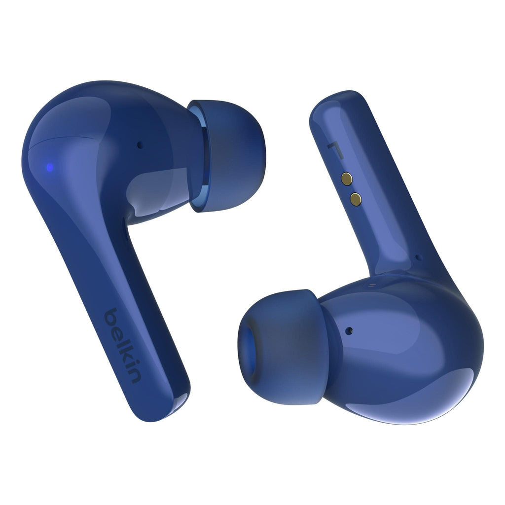 Belkin SoundForm Motion 2 True Wireless Headphones (Blue) - JB Hi-Fi NZ