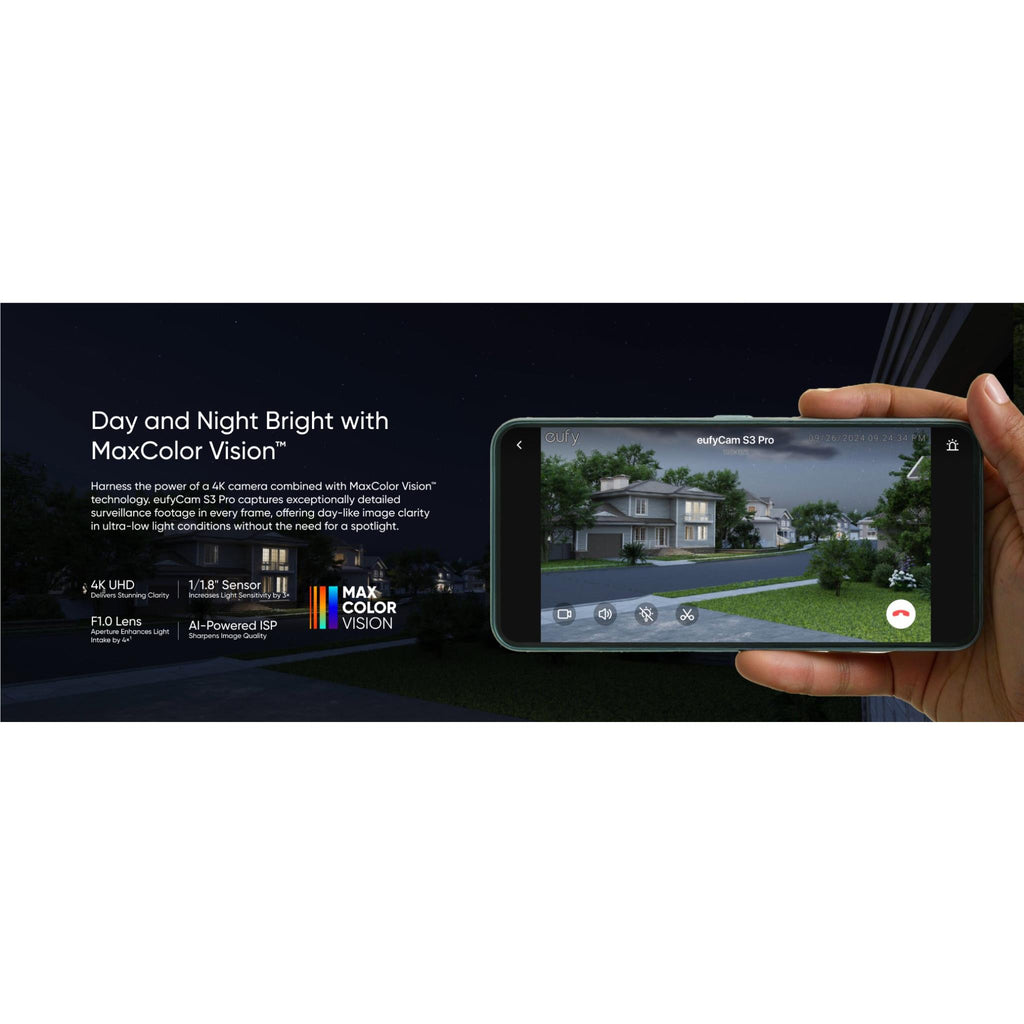 Eufy S3 Pro Security Camera Kit (4 Pack) - JB Hi-Fi NZ