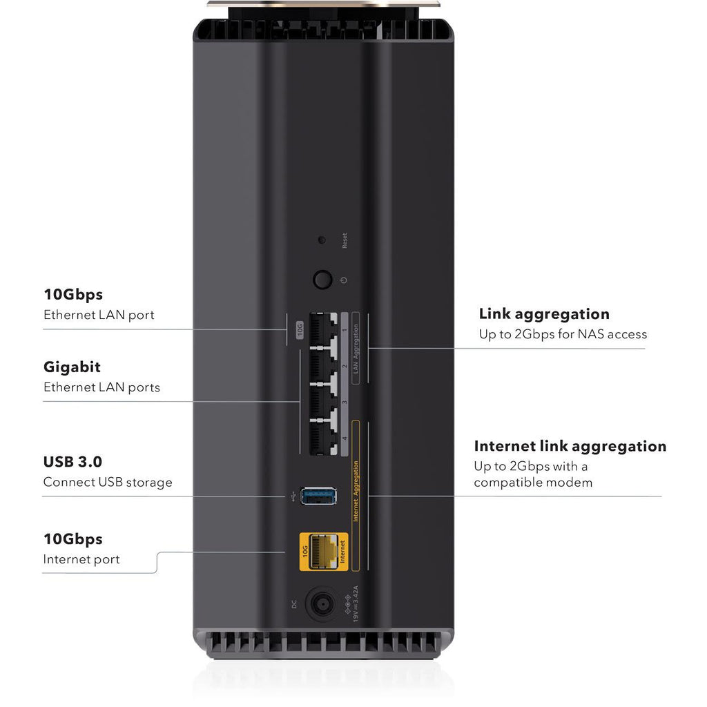 Netgear RS600 Nighthawk WiFi 7 Tri Band Router - JB Hi-Fi NZ