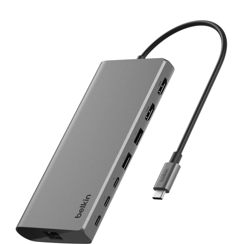 Belkin Connect Universal USB-C 8-in-1 Dual Display Core Hub - JB Hi-Fi NZ