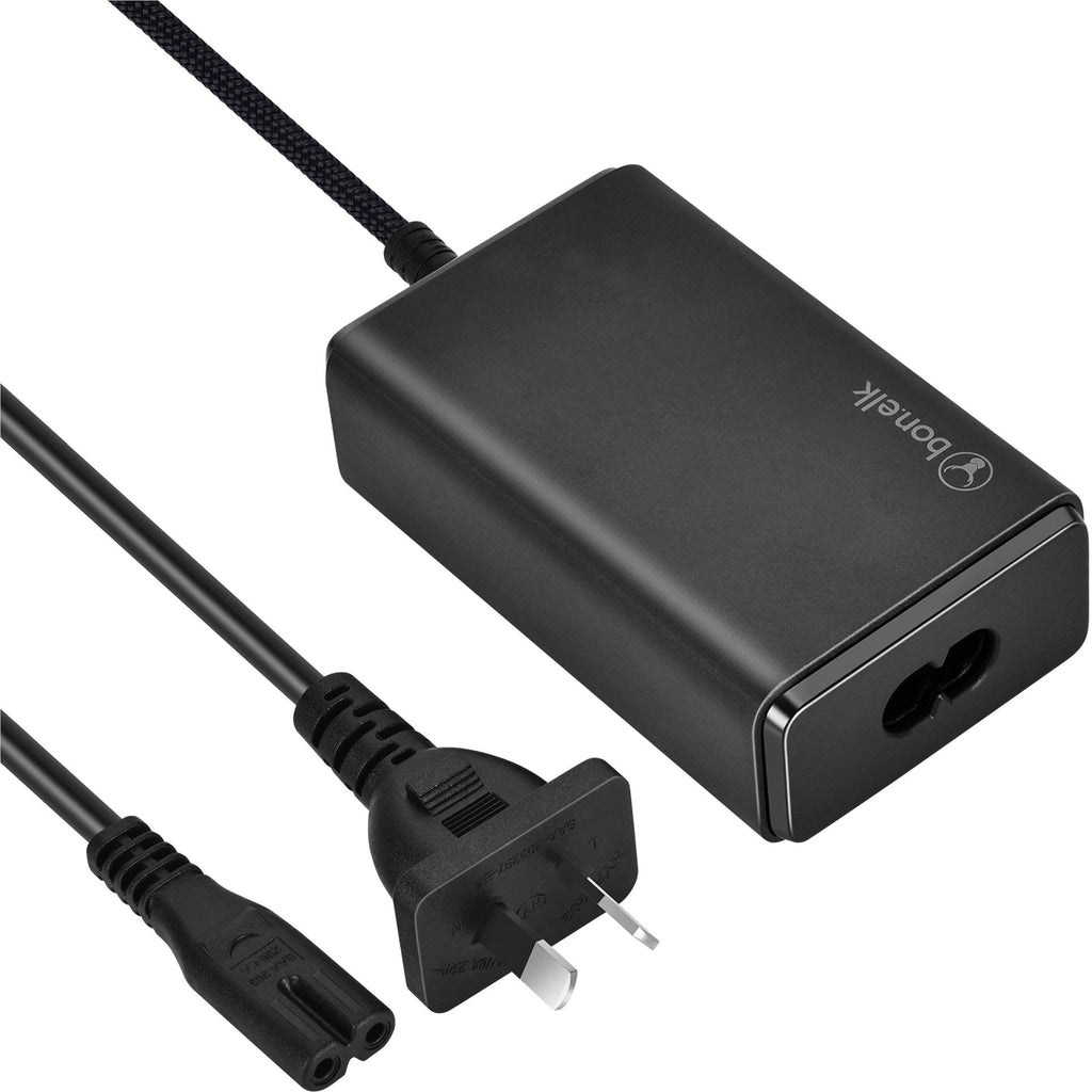 Bonelk Long-Life 65W PD GaN Desktop Charger with Built-in 1.5m USB-C ...