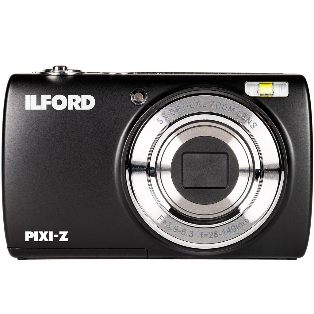 Ilford PIXI-Z 5x Zoom Digital Compact Camera (Black) - JB Hi-Fi NZ