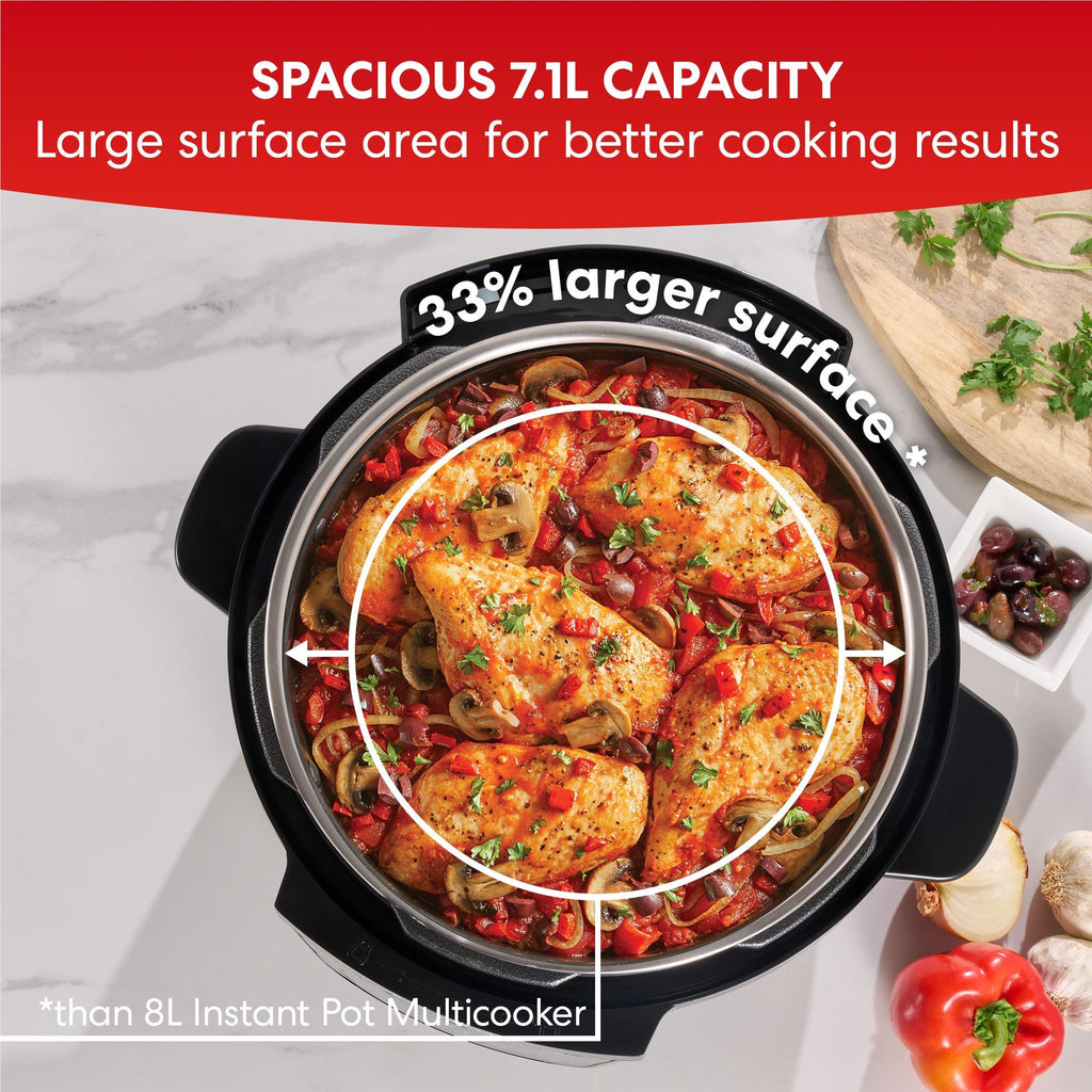 Instant Pot Rio Wide 7.1L Multicooker - JB Hi-Fi NZ