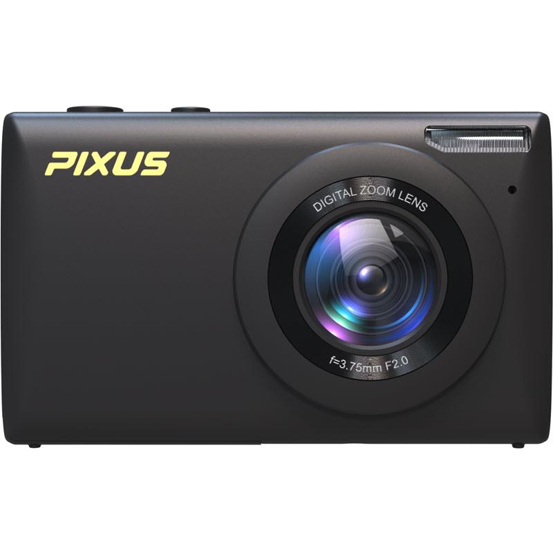 FireFly Pixus V1 Digital Compact Camera Kit with Pouch & SD Card (Black ...