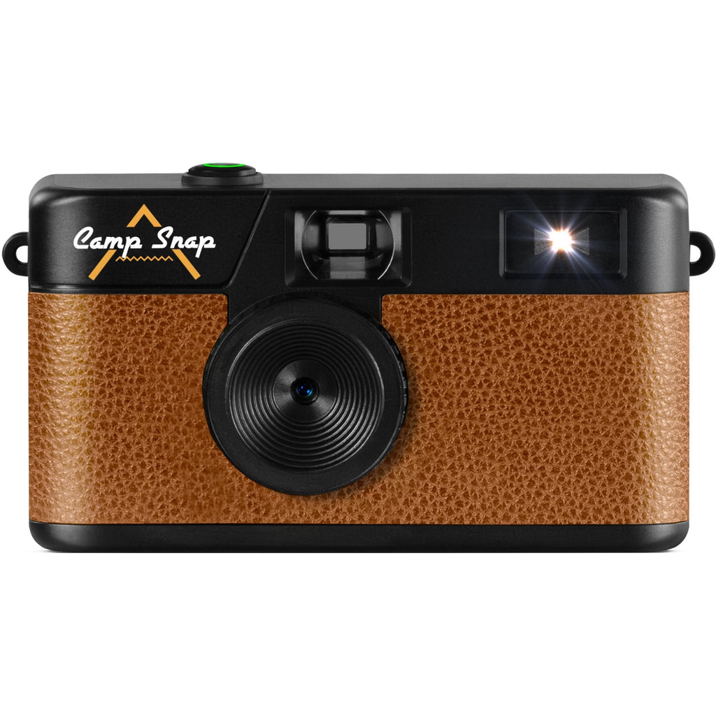 Camp Snap Digital Compact Camera (Brown) - JB Hi-Fi NZ