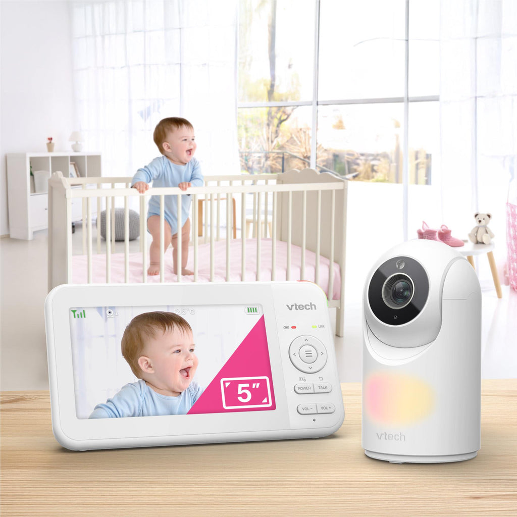 VTech BM5650N 5" Pan & Tilt Video Monitor [1 Pack] - JB Hi-Fi NZ
