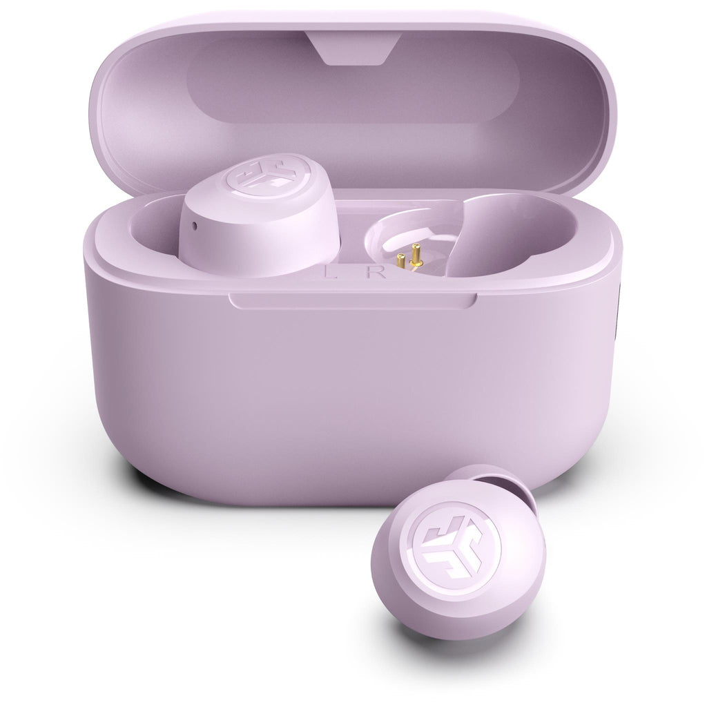 JLab GO Pop+ True Wireless In-Ear Headphones (Lilac) - JB Hi-Fi NZ