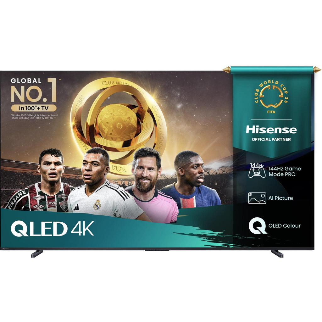Hisense 100" Q7QNZ 4K QLED 144Hz Smart TV [2025] - JB Hi-Fi NZ
