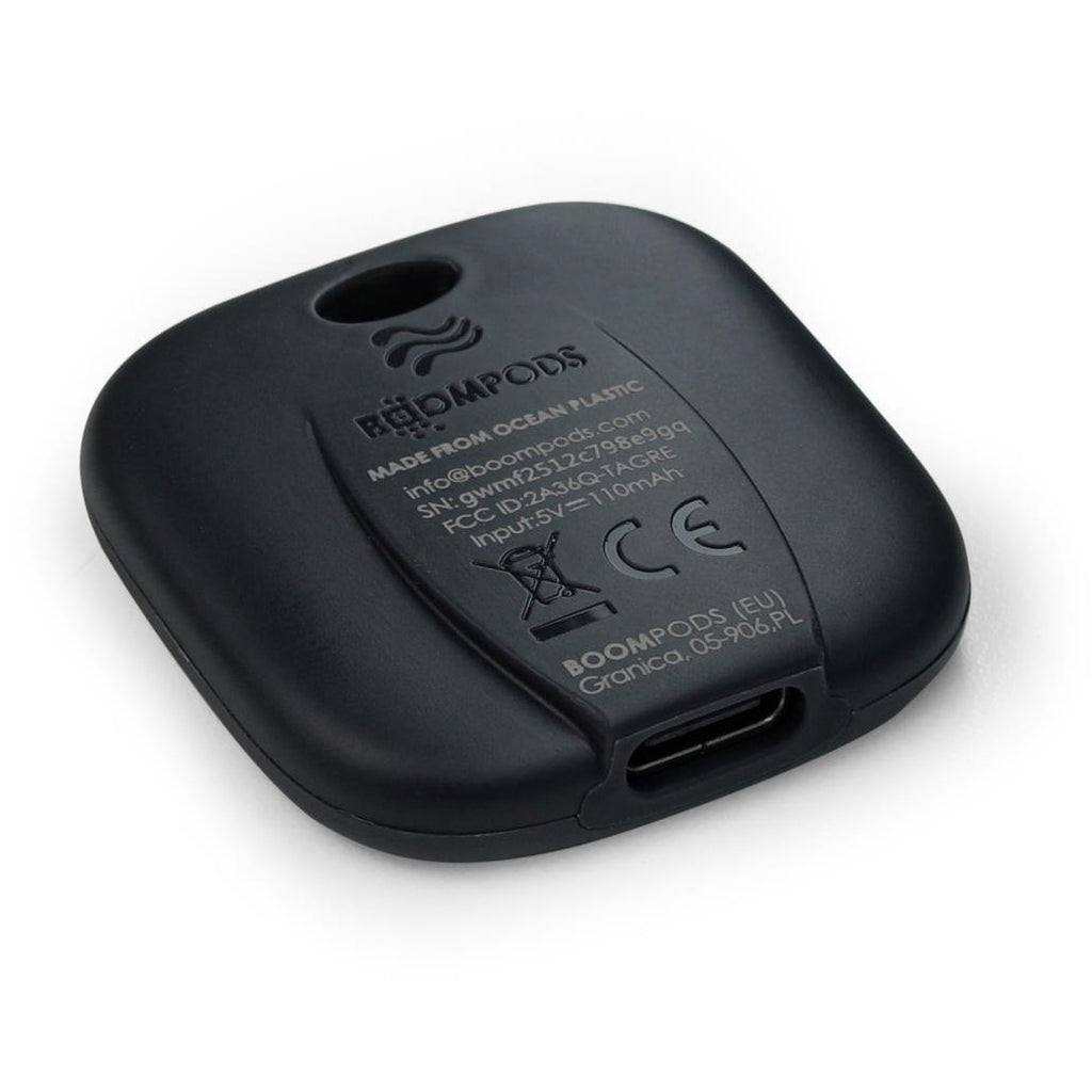 Boompods Boomtag Universal Rechargeable Tracker (Dark Grey) - JB Hi-Fi NZ