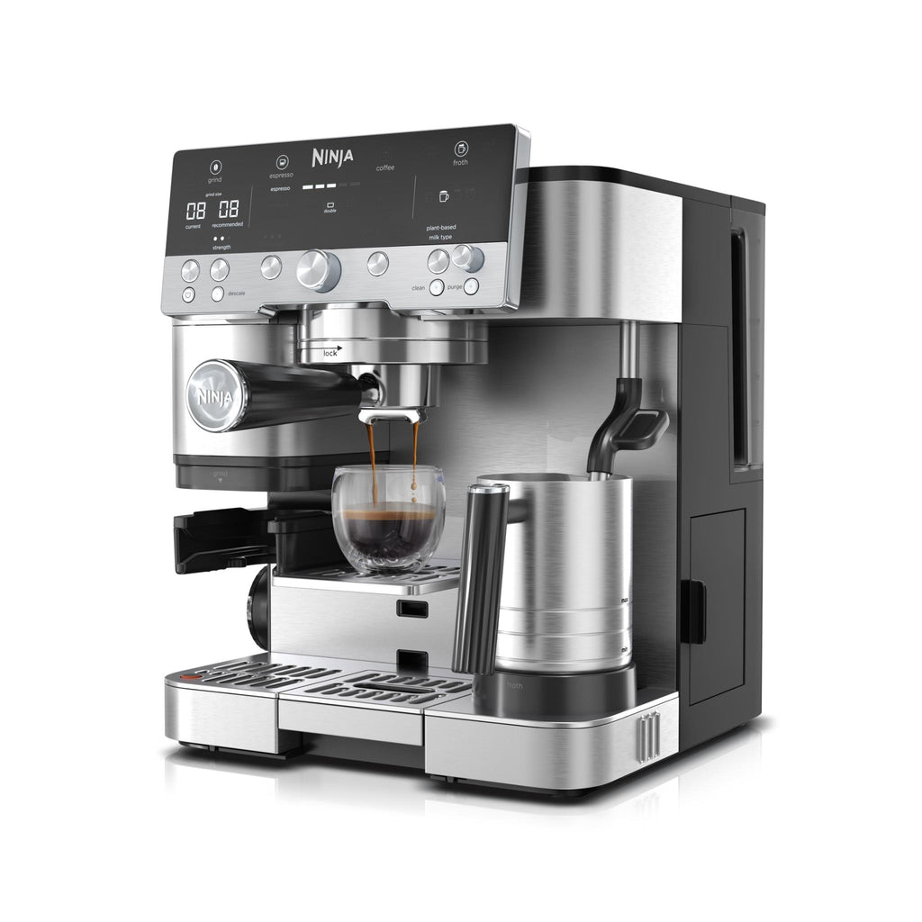 Ninja Luxe Café Espresso Machine (Stainless Steel) - JB Hi-Fi NZ