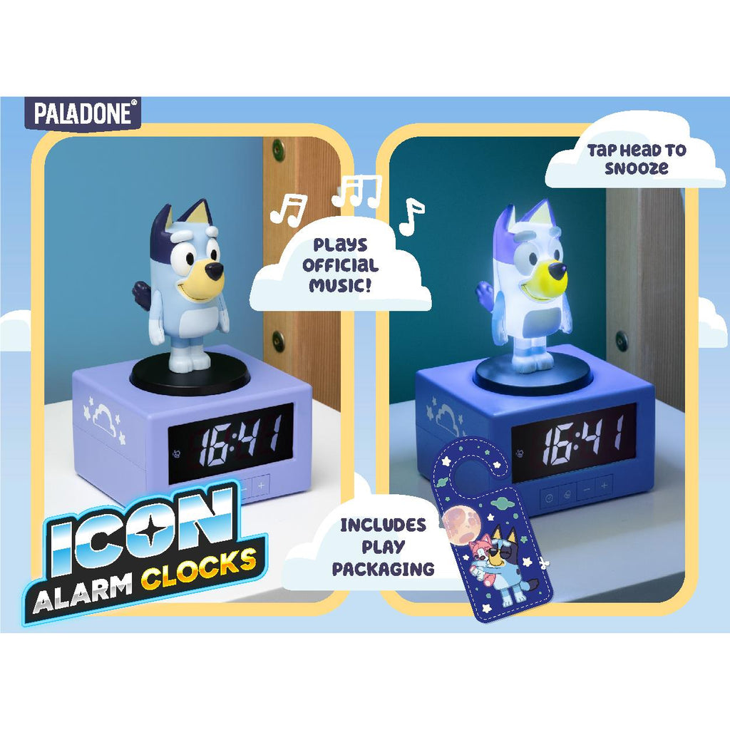 Paladone Icon Alarm Clock (Bluey) - JB Hi-Fi NZ