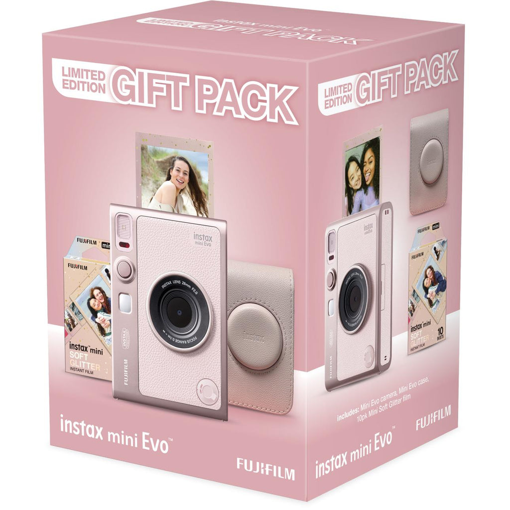 Fujifilm instax mini EVO Limited Edition Gift Pack (Rose) [2025] - JB ...