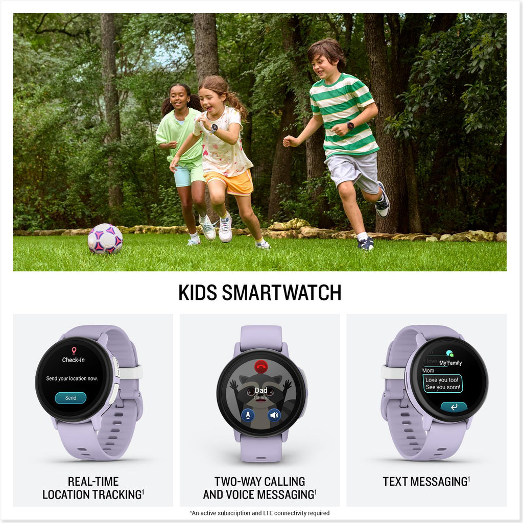 Garmin Bounce 2 Kids Smartwatch (Light Purple) - JB Hi-Fi NZ