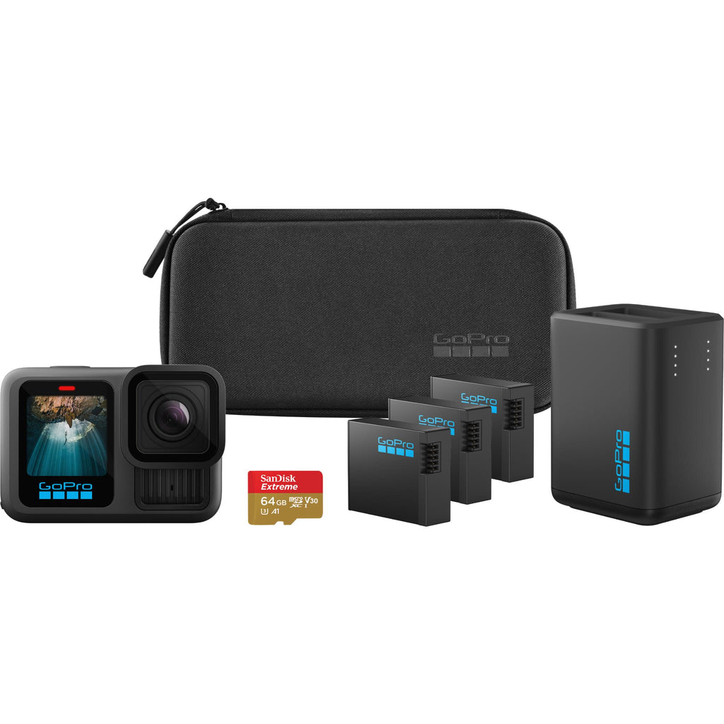 GoPro Hero13 Black 5.3K HyperSmooth 6.0 Action Cam Power Bundle - JB Hi ...